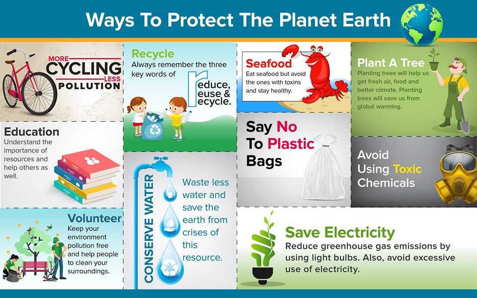Make Healthy Environment For Save Earth. | Latest Infographics