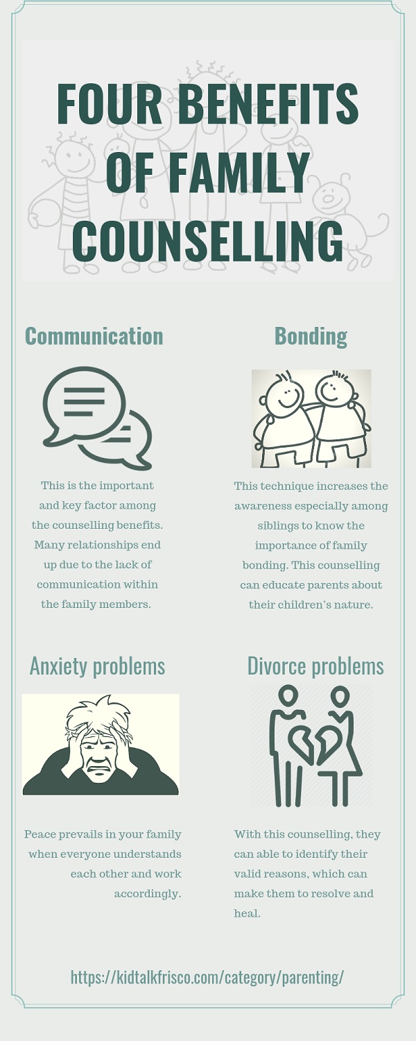 Four Benefits of Family Counselling | Latest Infographics